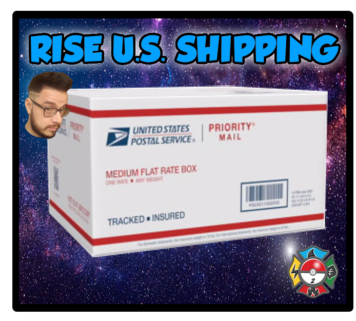 RISE - US Medium Flat Rate Box Shipping – BGNY BREAKS